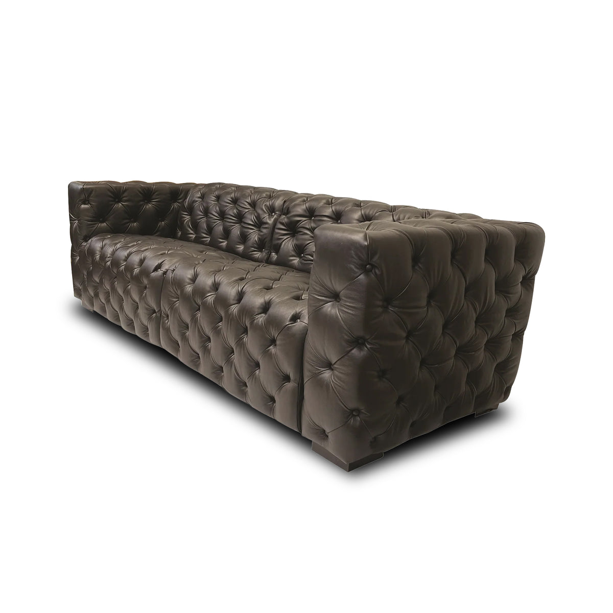 Winston Leather Sofa Black Motion Collection – URBAN HOME